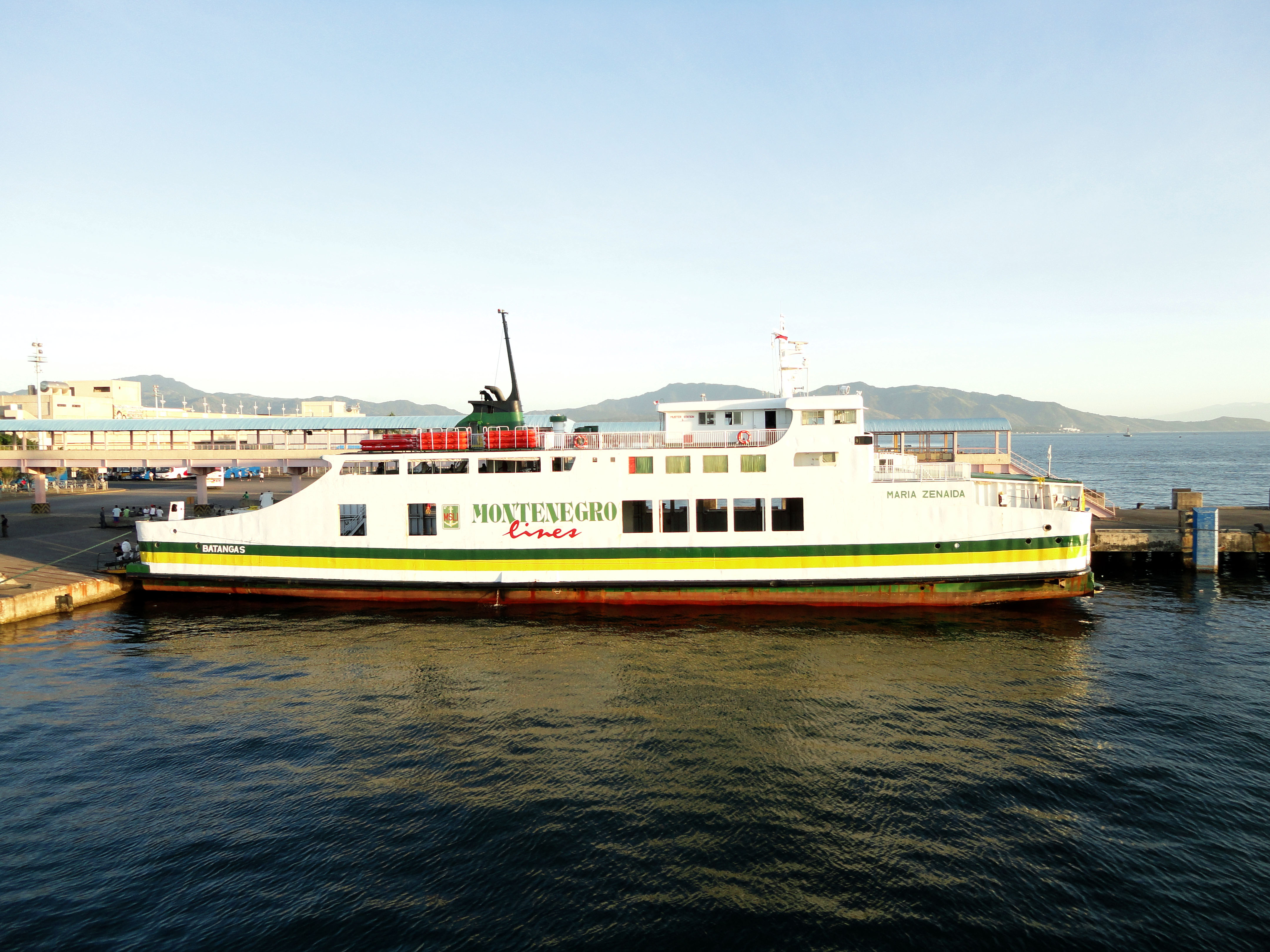 Asisbiz MV Maria Zenaida Montenegro lines Batangus Pier Philippines 02