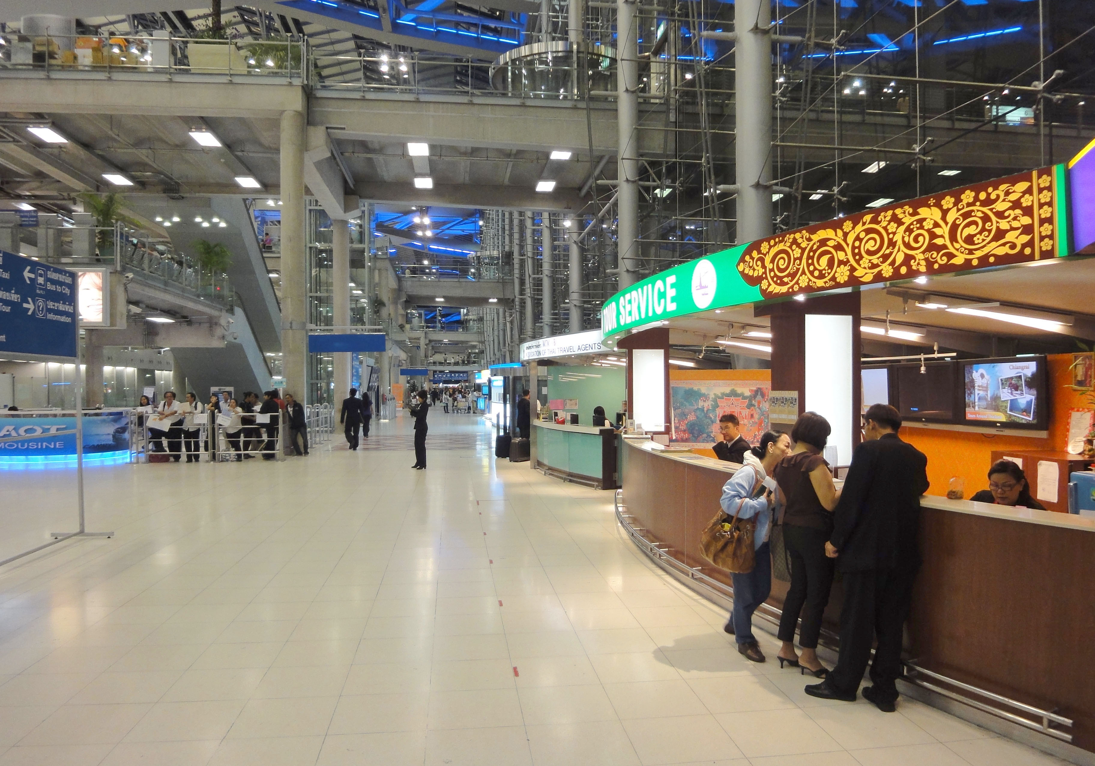 Airport Terminal In Thailand