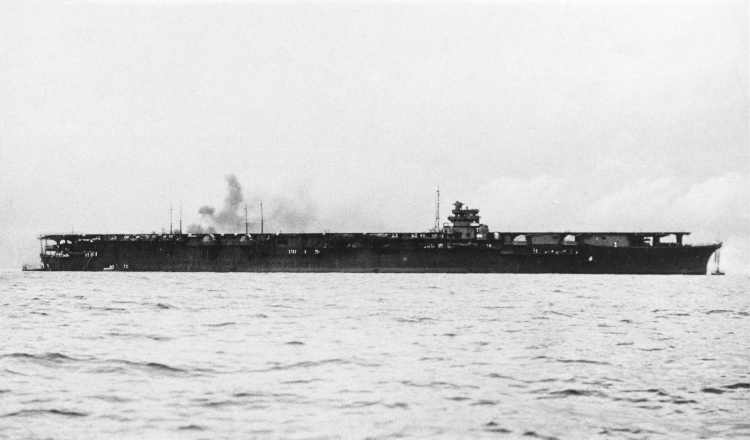 Asisbiz Japanese aircraft carrier Shokaku during sea trials 23rd Aug 1941-NH 73066