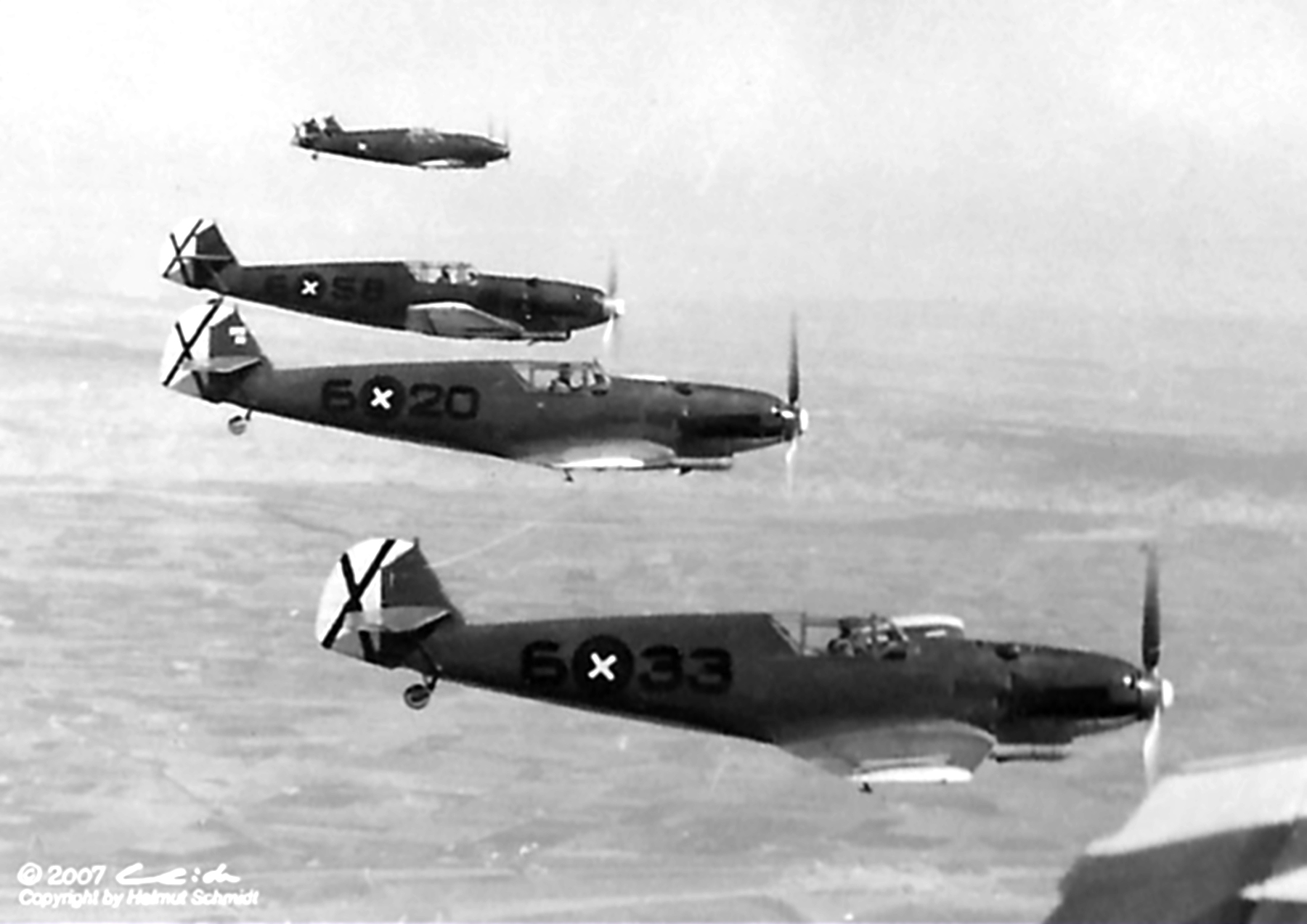Asisbiz Messerschmitt Bf 109B2 1.J88 Condor Legion 6x33 with 6x20 n ...
