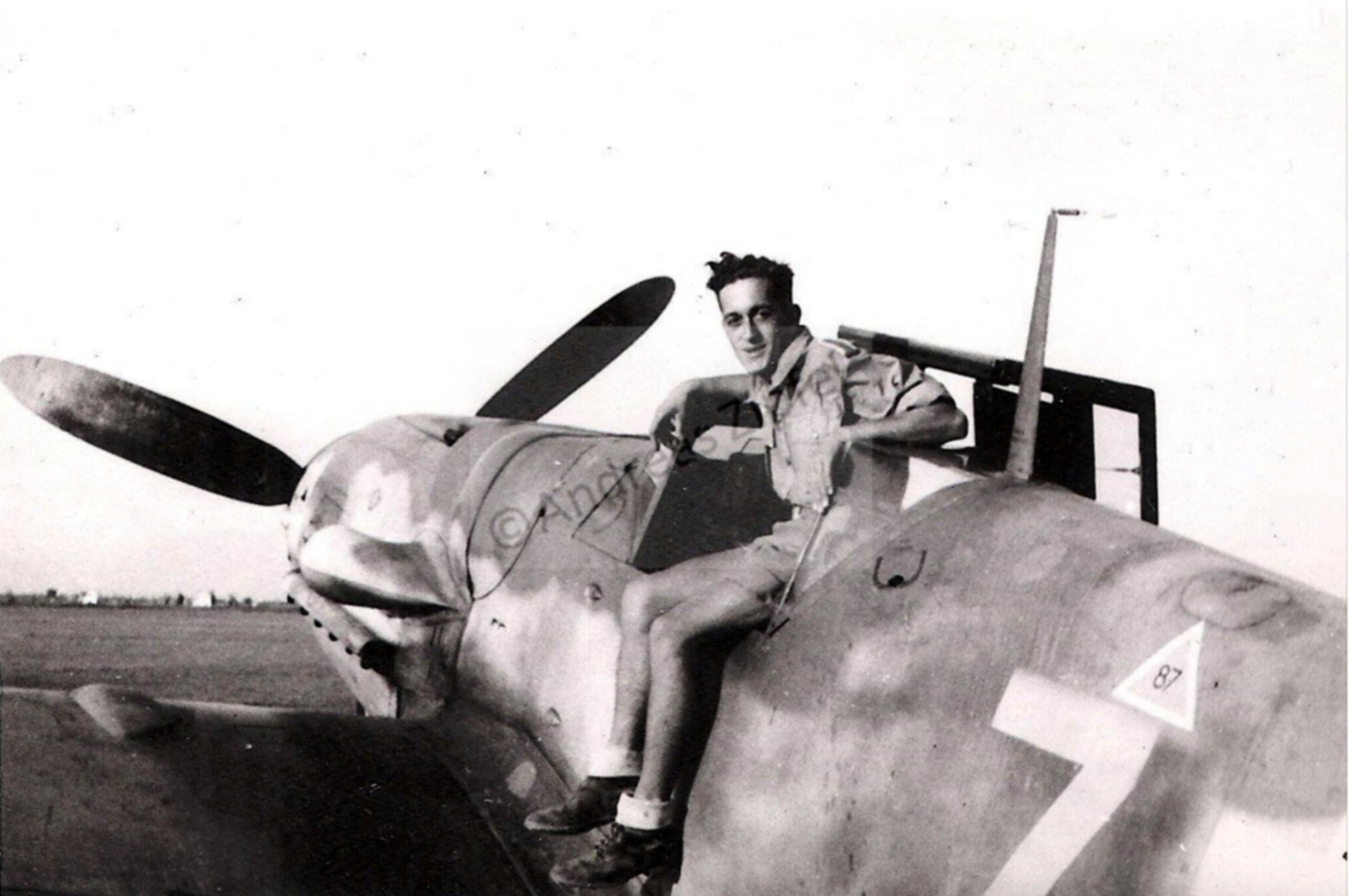 Asisbiz Messerschmitt Bf 109G6 6.JG53 Yellow 7 Gerhard Waag Cancello ...