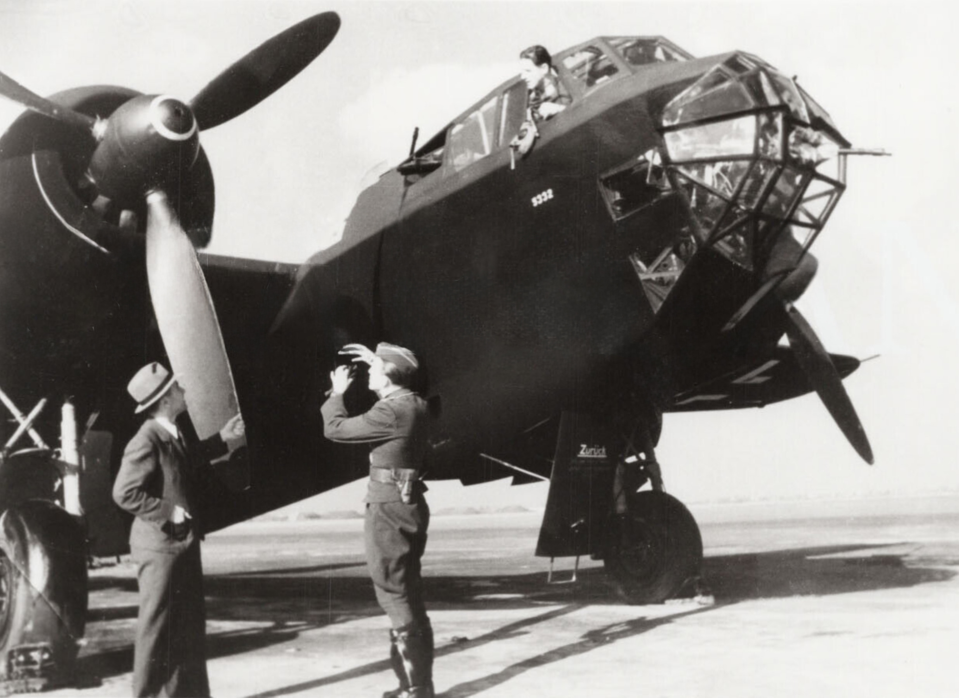 Asisbiz Dornier Do 217E KG2 U5+xx WNr 5332 ready for dispersal eBay 01