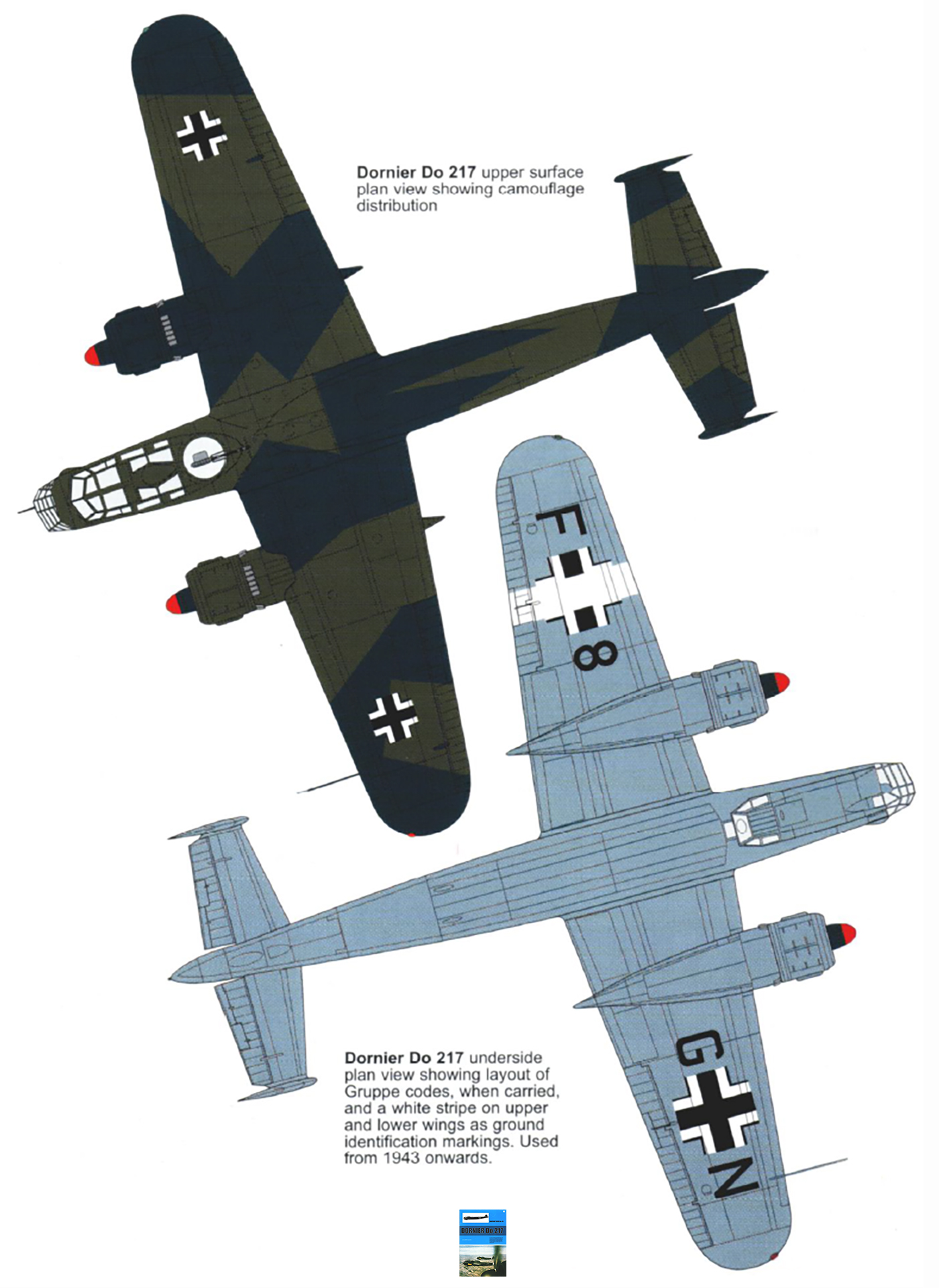 Asisbiz Dornier Do 217E 5.KG40-F8+GN Bordeaux Merignac France Oct Jul ...