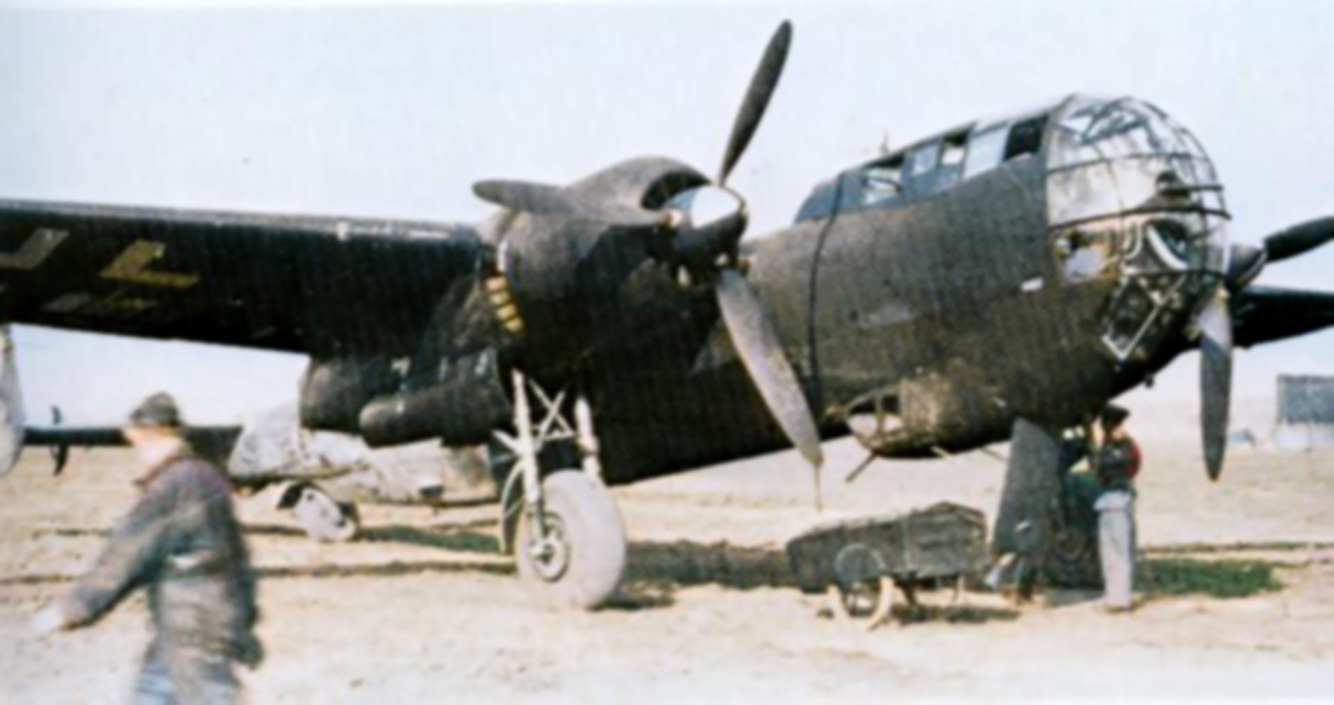 Asisbiz Dornier Do 217K unk NJG unit being prepared for its next sortie ...