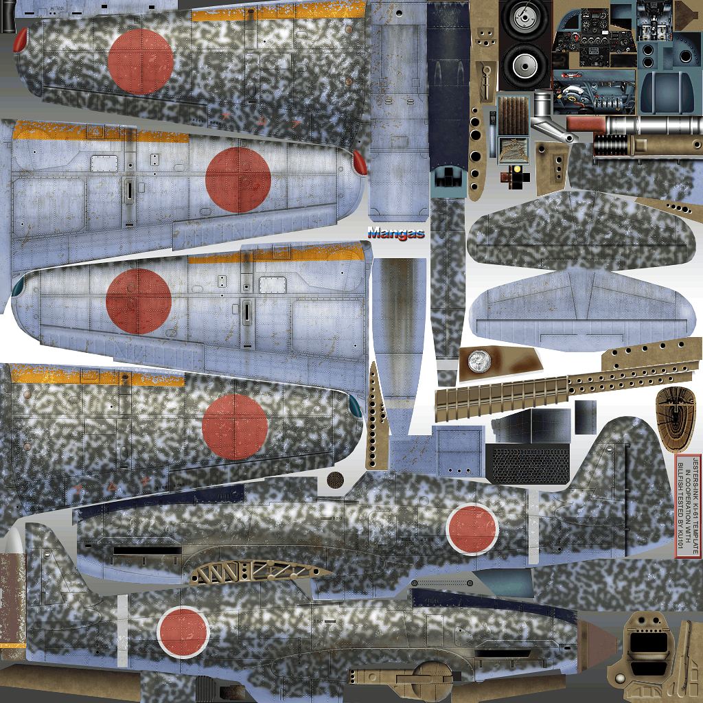 Asisbiz IL2 MS Ki-61 I Otsu 50 Hiko Sentai 2C Satosi Anabuki Heho Burma ...