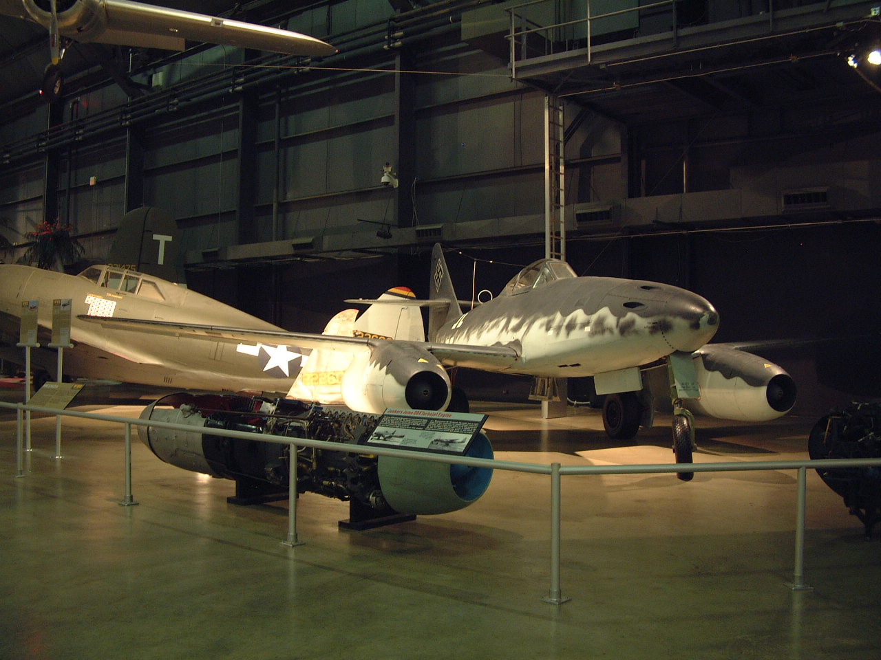 Asisbiz Messerschmitt Me 262 Schwalbe USAAF Air Museum OH 01