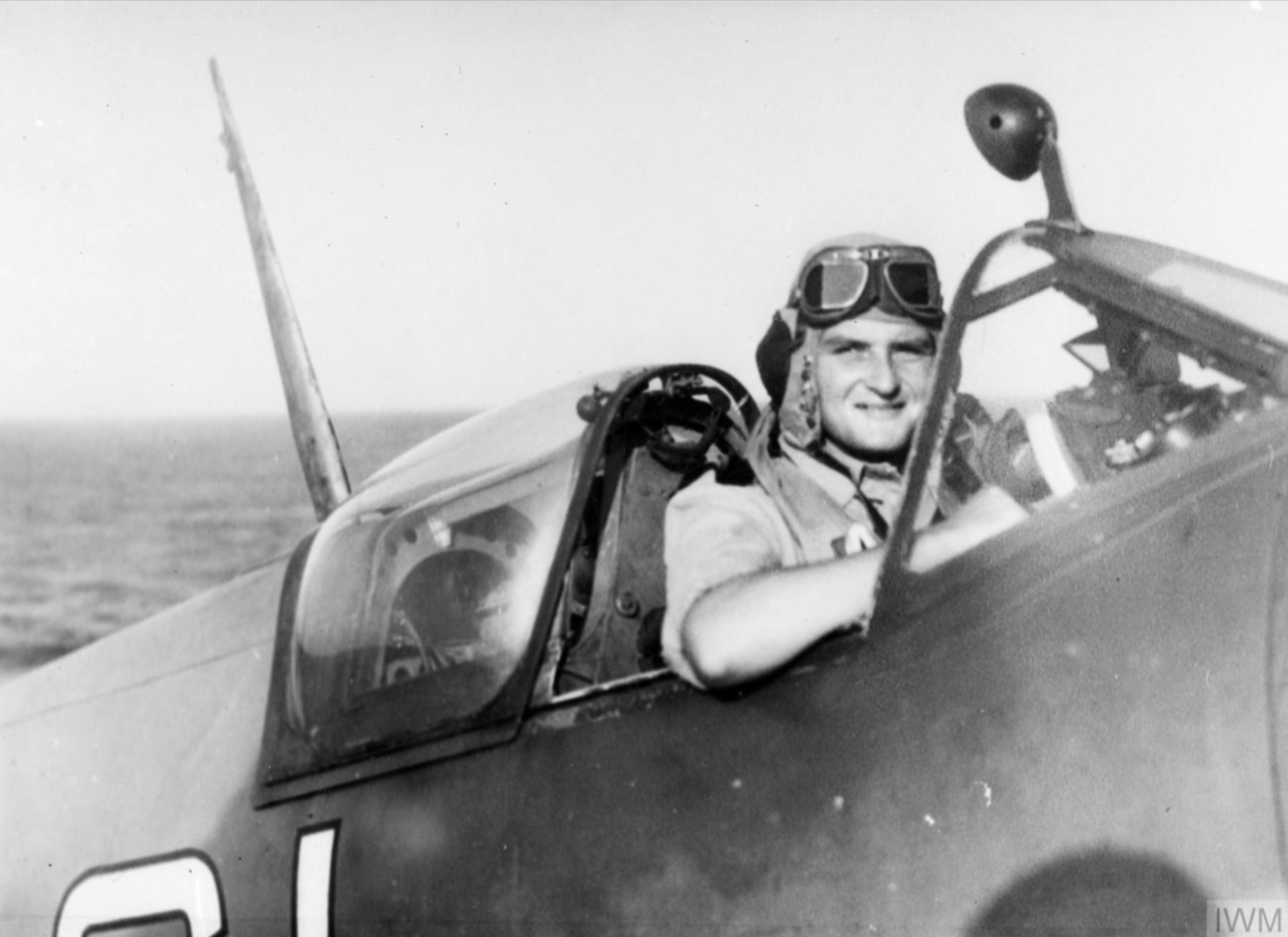 Asisbiz Aircrew Fleet Air Arm 809NAS Seafire pilot Lieut Cdr AW Bloomer CO off Sumatra 28th Jun ...