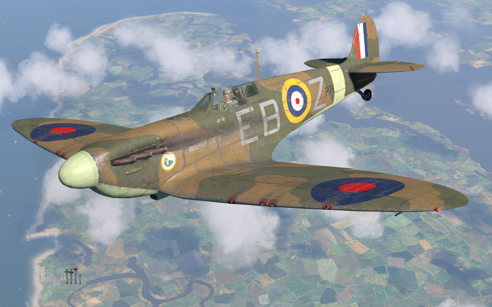 Asisbiz COD KF MkIIa RAF 41Sqn EBZ Jack Stokoe P7666 England 1941-V0A